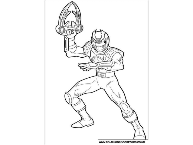 Power rangers Colouring Pages and Kids Colouring Activities | PPT ...