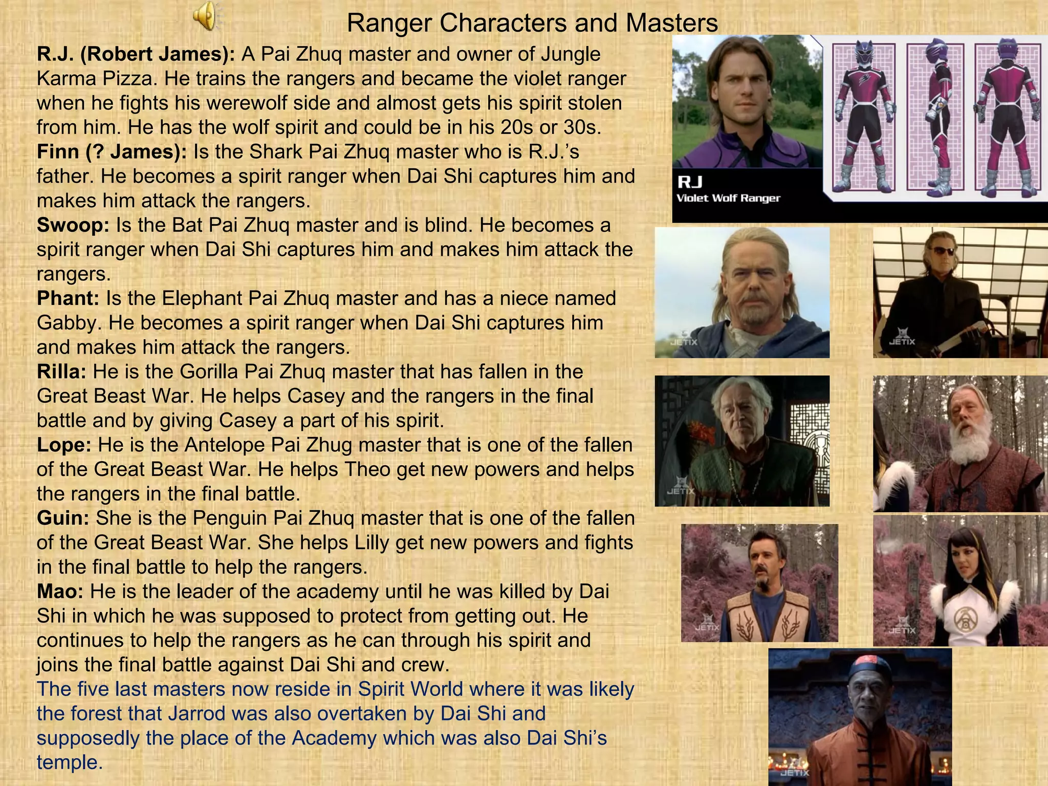 Power Rangers Jungle Fury | PPT