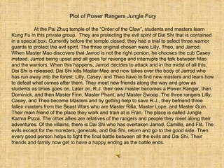 Power Rangers Jungle Fury | PPT