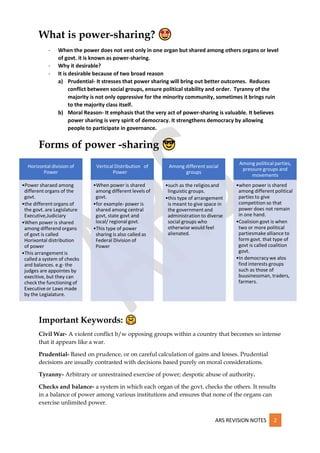 Power Sharing | PDF