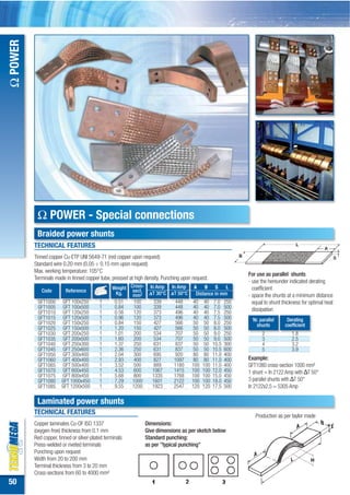 Power shunts-and-special-connections | PDF