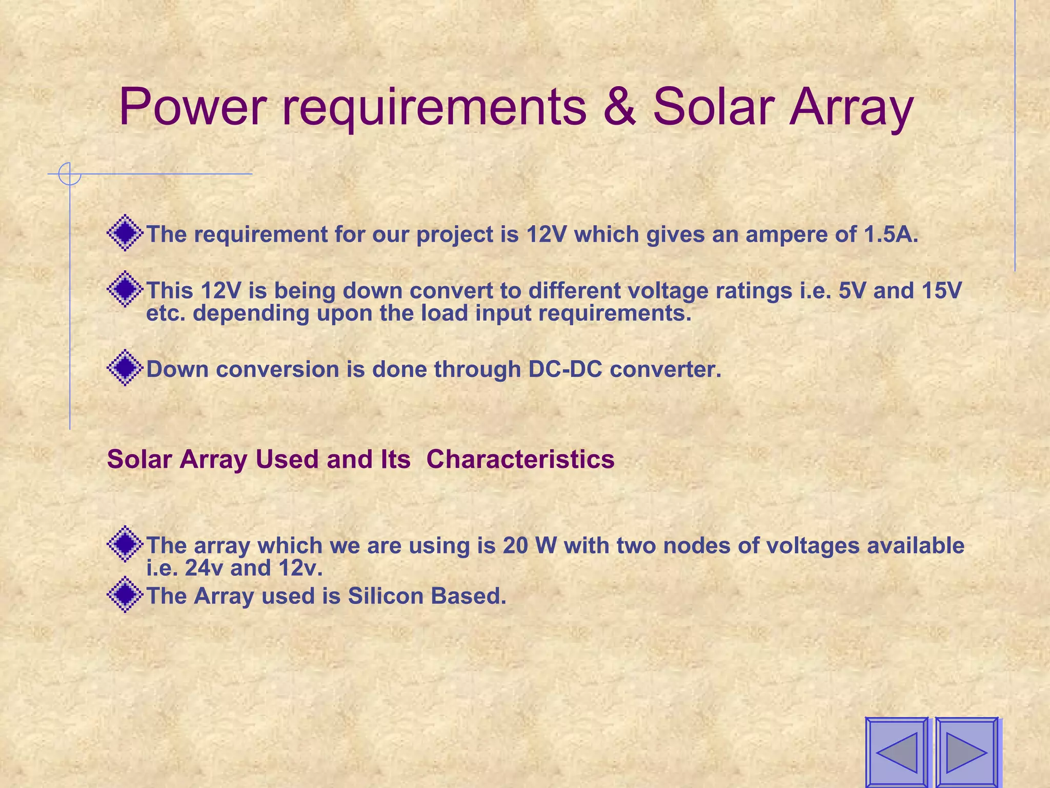 Power Supply Management System Of A Small Satellite By Wajid | PPT
