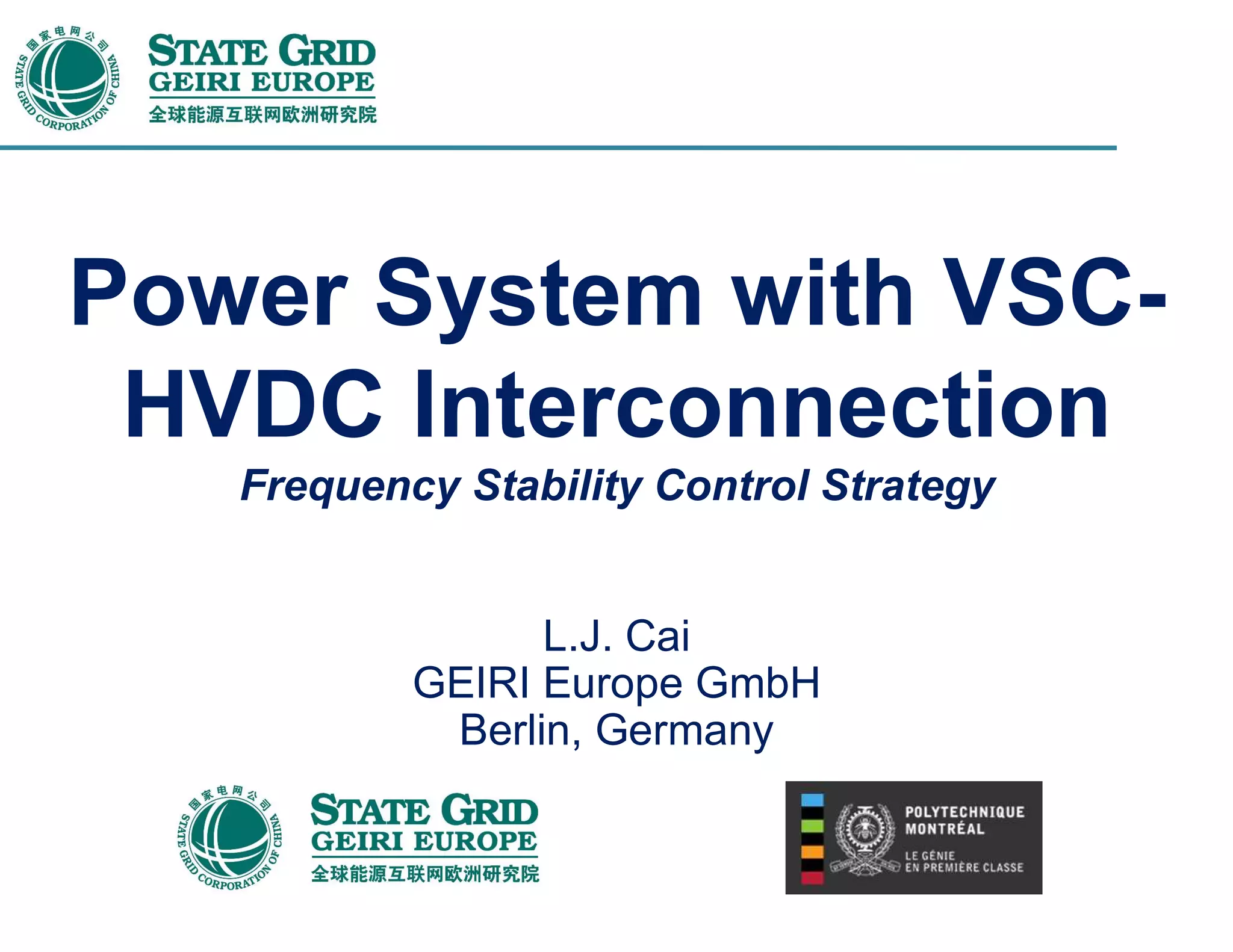 Power System with VSC-HVDC Interconnection | PDF