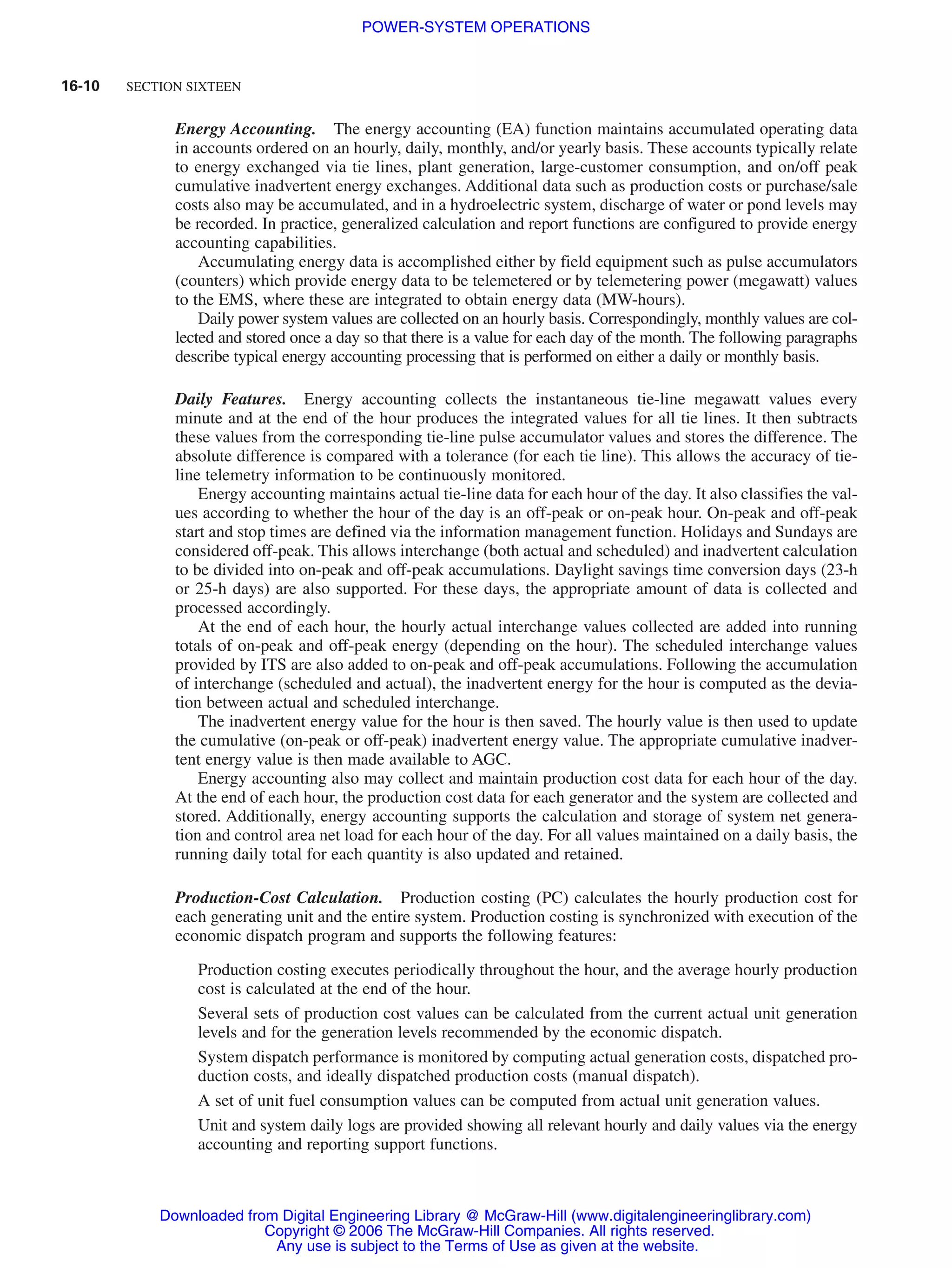 Power System Operations Pdf Computer Networking Computing