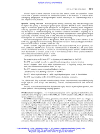Power system operations | PDF