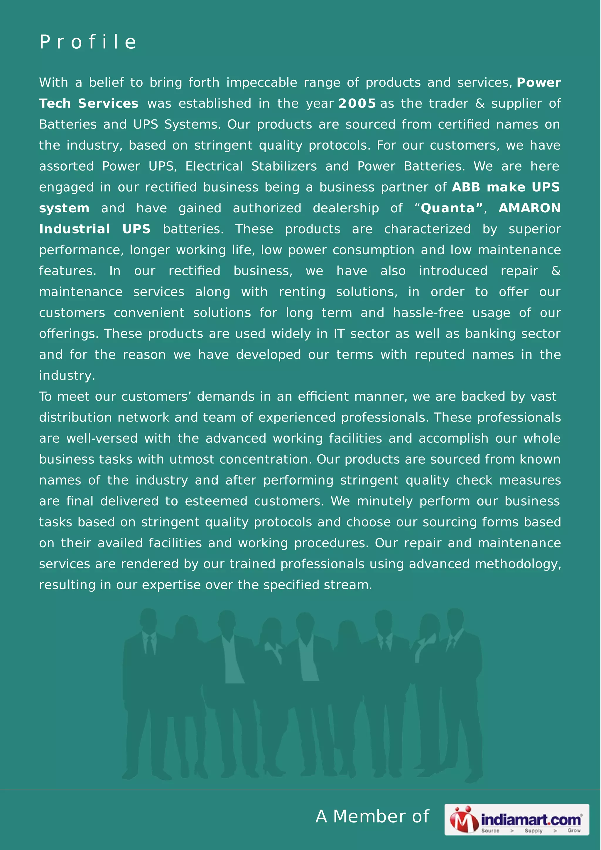 Power tech-services | PDF