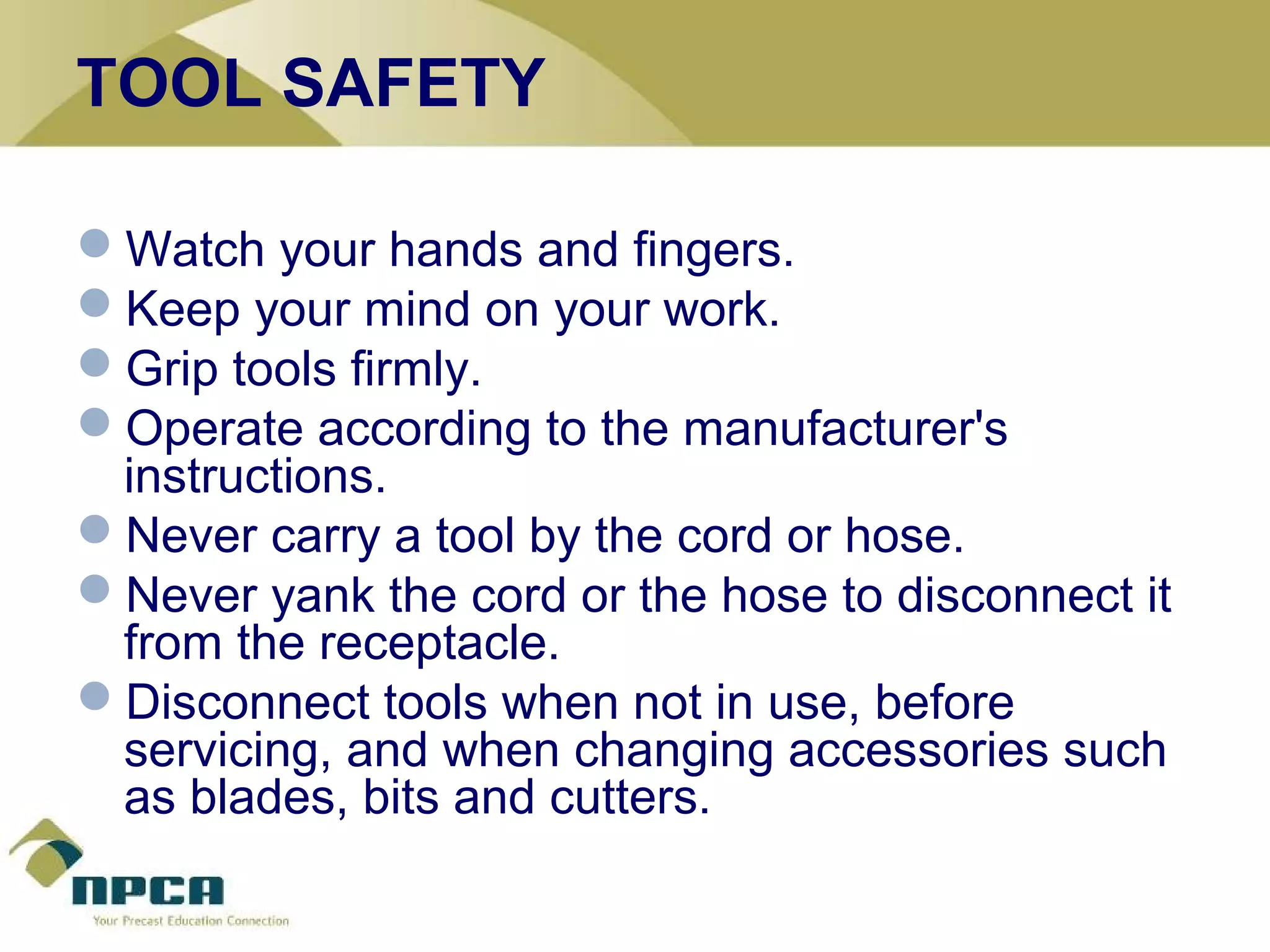 Power tool-safety | PPT