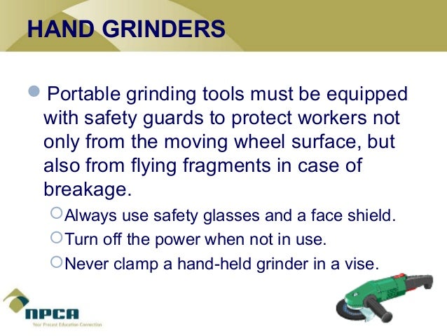 Power tool-safety