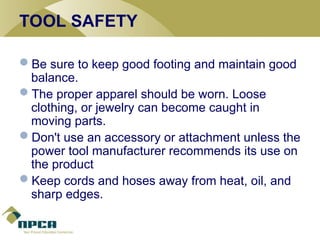 Power-Tool-Safety and precautions presentation.ppt