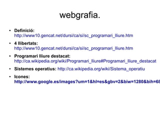programari lliure | ODP