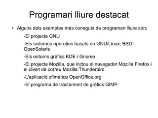 programari lliure | ODP