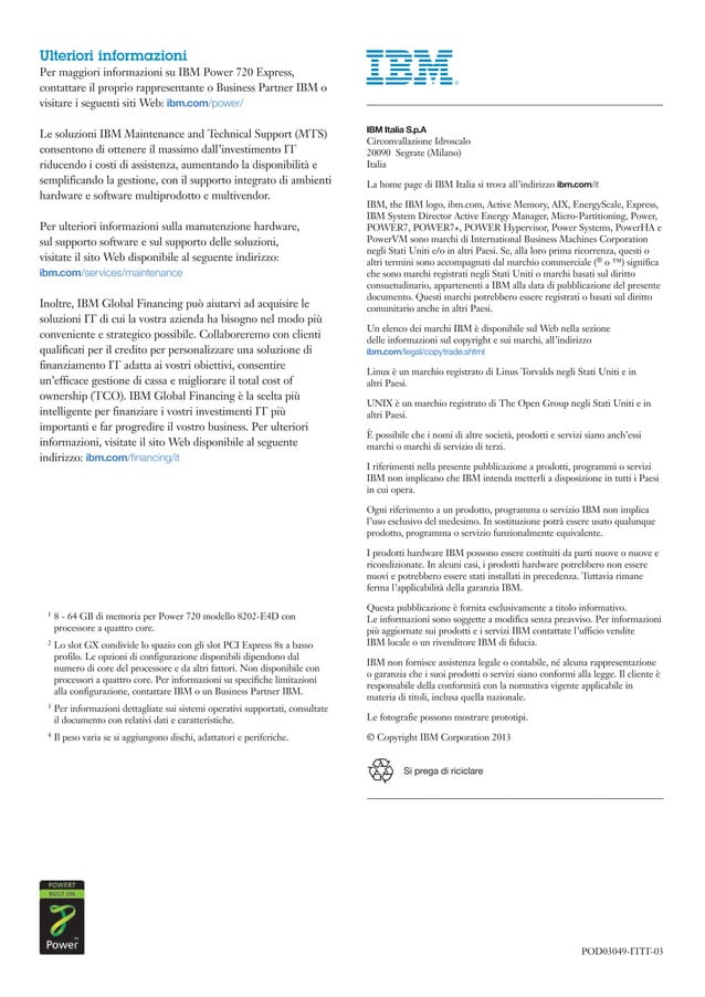 Power 720 express | PDF