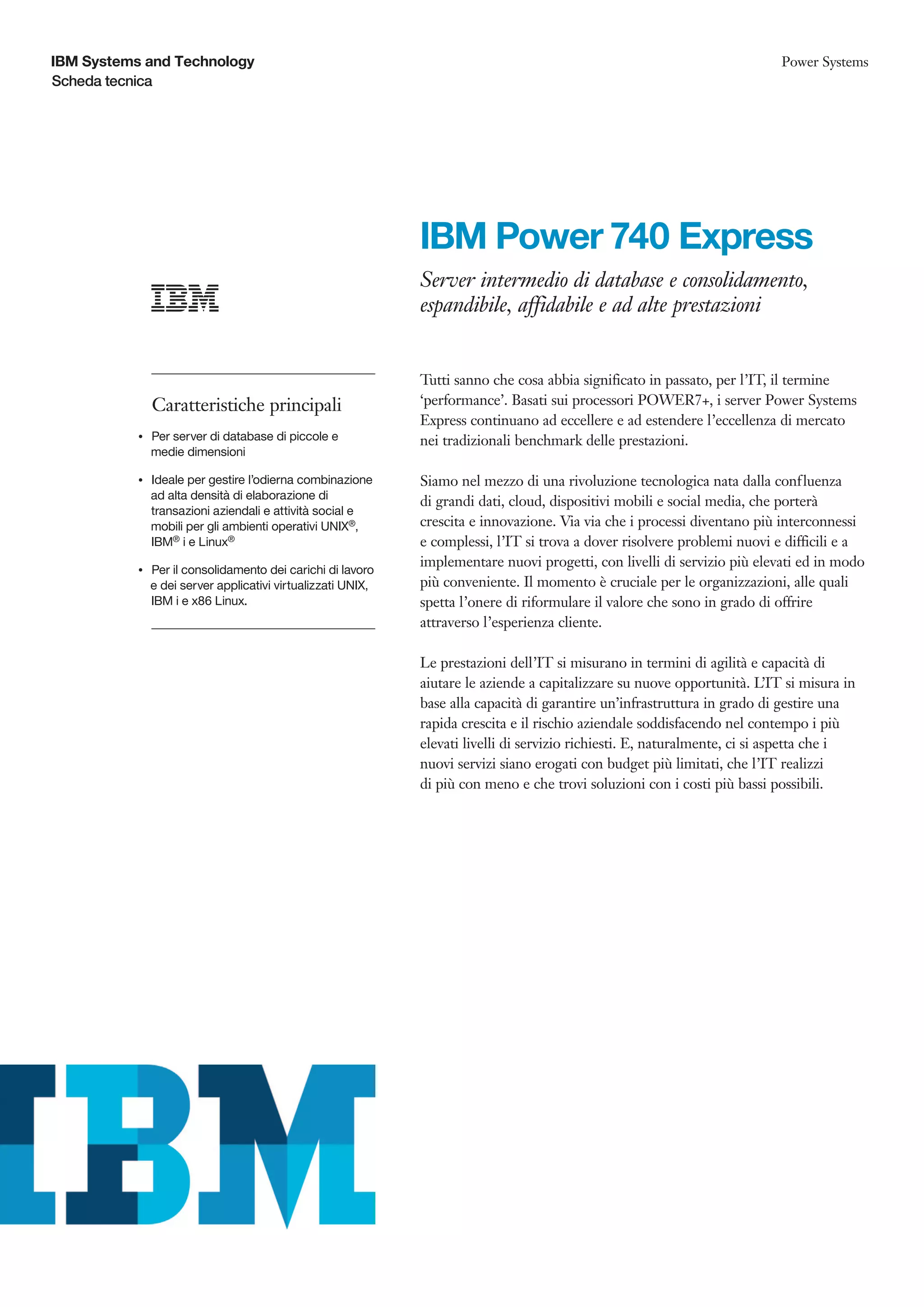 Power 740 express | PDF