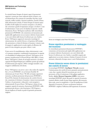 Power 740 express | PDF