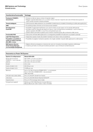 Power 740 express | PDF