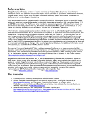 Power7 facts and features 17 aug | PDF