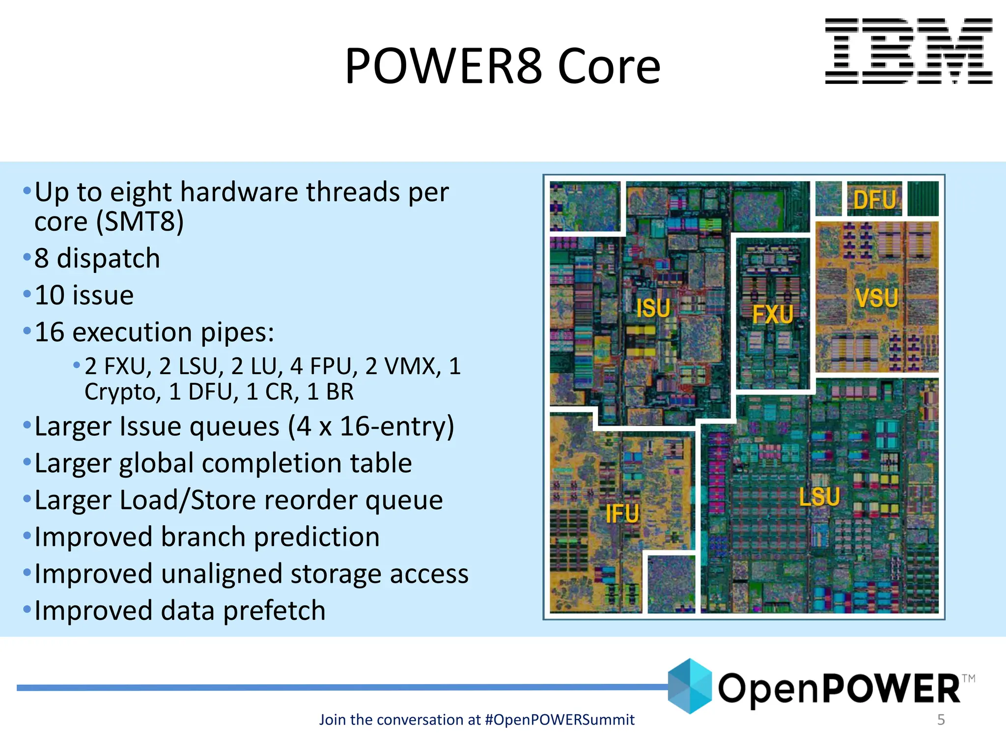 IBM POWER8: The first OpenPOWER processor | PDF