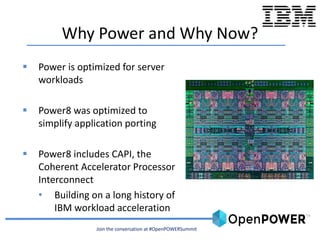 IBM POWER8: The first OpenPOWER processor | PDF