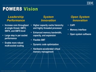 IBM POWER8 Systems Technology Group Development | PPT
