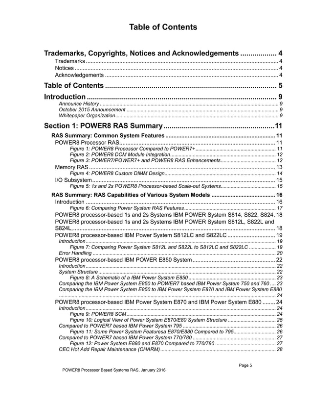 IBM POWER8 Processor-Based Systems RAS | PDF