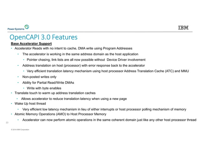 IBM Power9 Features and Specifications | PDF
