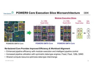 IBM Power9 Features and Specifications | PDF