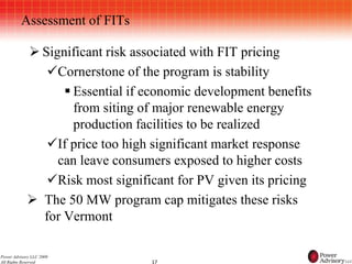 Standard Offer and Feed-in Tariff Development Lessons Learned | PDF