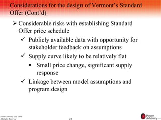 Standard Offer and Feed-in Tariff Development Lessons Learned | PDF
