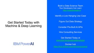 OpenPOWER and IBM AI overview | PPTX