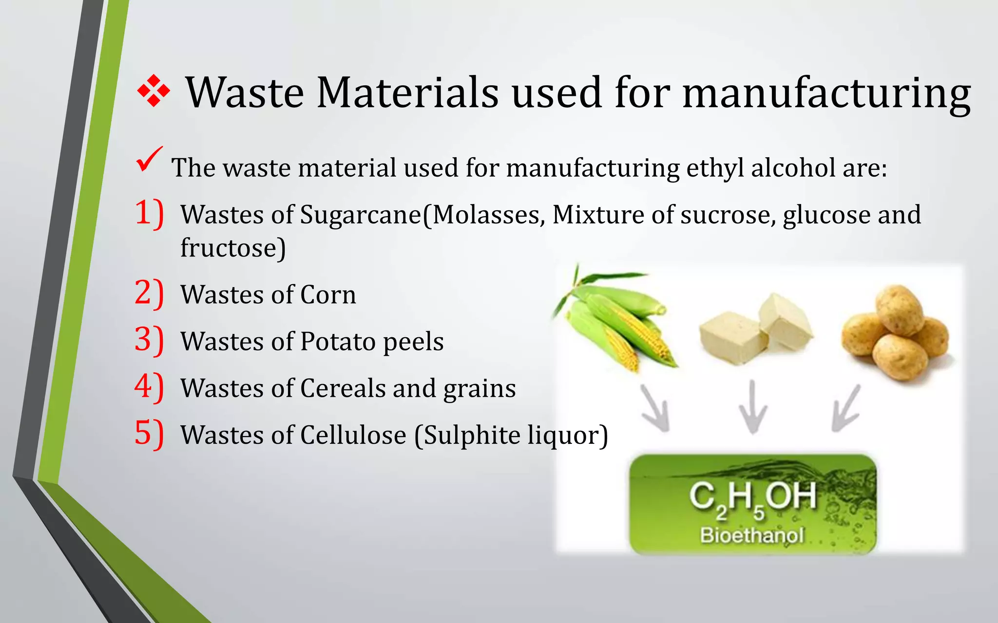 Power alcohol from agricultural waste | PPTX