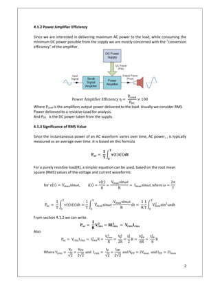 Power Amplifier | PDF