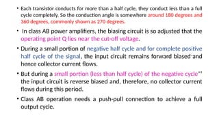 power amplifier in electronic devices and circuits | PPTX