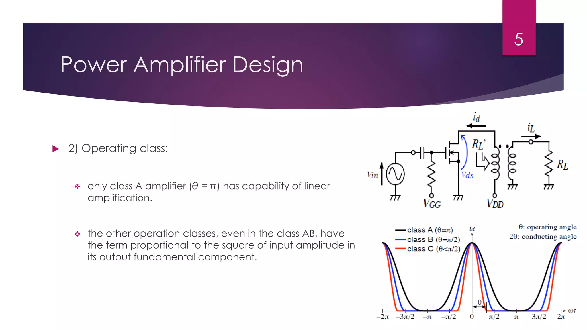 5ghz Mimo System Power Amplifier Design With Adaptive Feedforward Linearization Technique Ppt