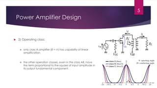 5GHz MIMO System Power Amplifier design with Adaptive Feedforward Linearization technique | PPT