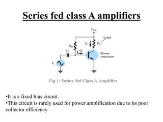 Power amplifiers | PPTX | Computer Networking | Computing