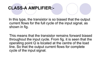 Power amplifire analog electronics | PPT