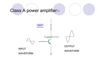 Power amplifire analog electronics | PPT