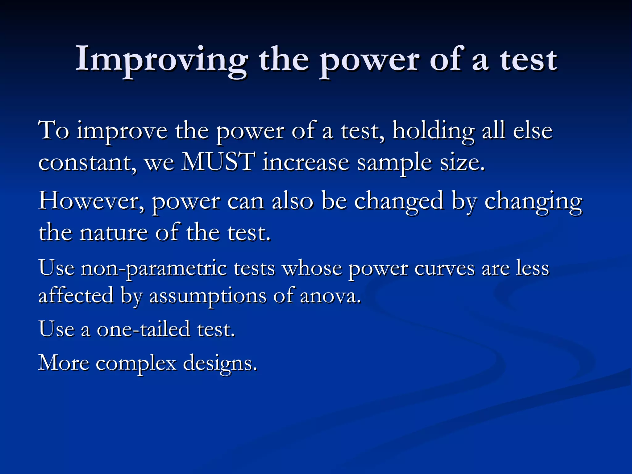 Power Analysis for Beginners | ODP