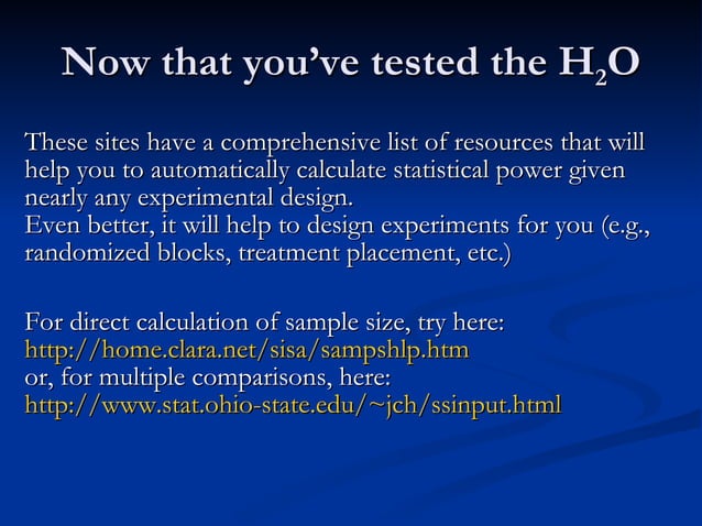 Power Analysis for Beginners | ODP