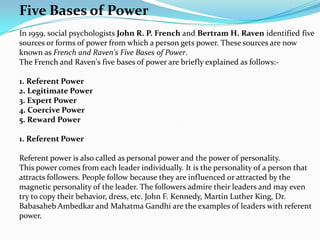 Power and authority | PPTX