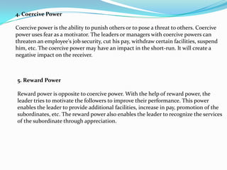 Power and authority | PPTX