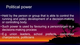 Power and authority | PPTX