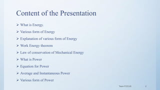 Power and energy | PPT