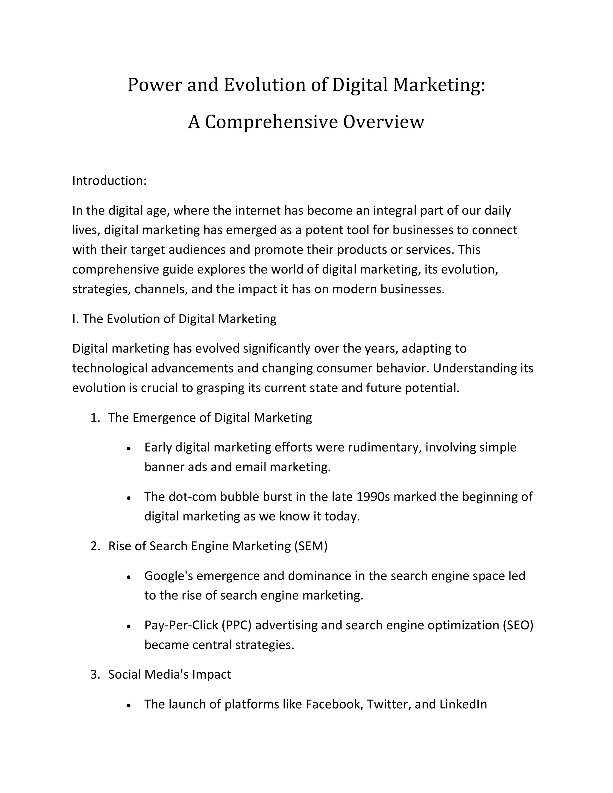 Power and Evolution of Digital Marketing.pdf