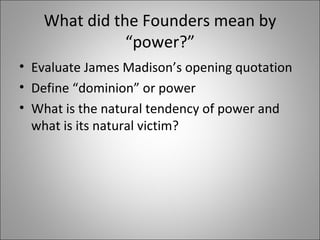 Power And Liberty | PPT