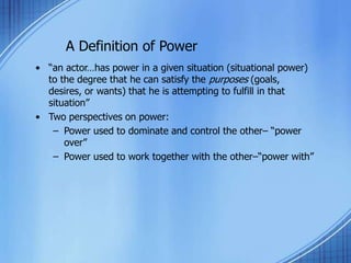 power and negotiation.ppt