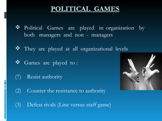 Power and Politics | PPT