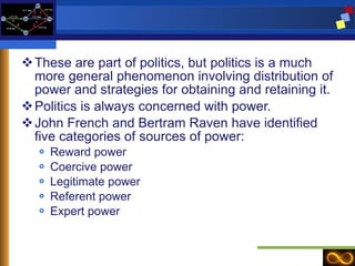 Power and politics | PPT