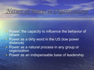 Power and politics | PPT