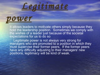 Power and politics | PPT